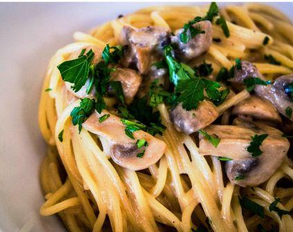 Champignon-Pasta